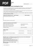 Incident Accident Register Template | PDF