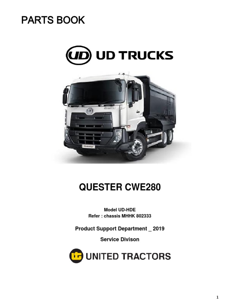 PSD - 2019 - Part Book Quester Cwe 280 | PDF | Piston | Motor Oil