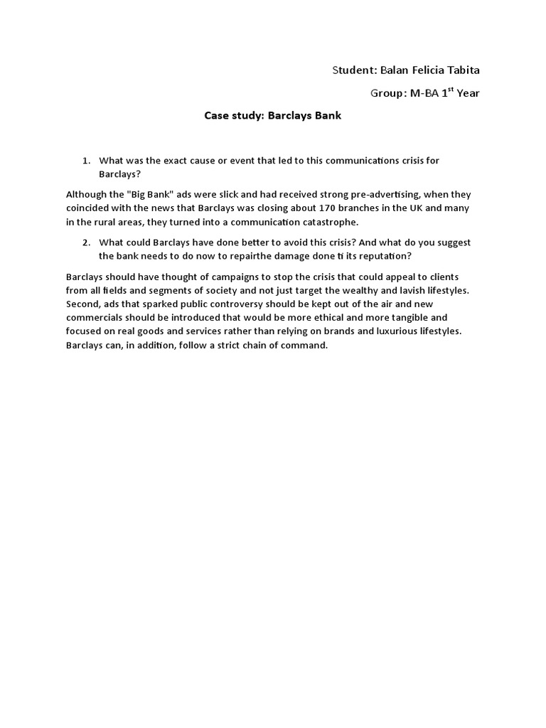 CORPCOM - balanFeliciaTabita Case Study | PDF | Social Science