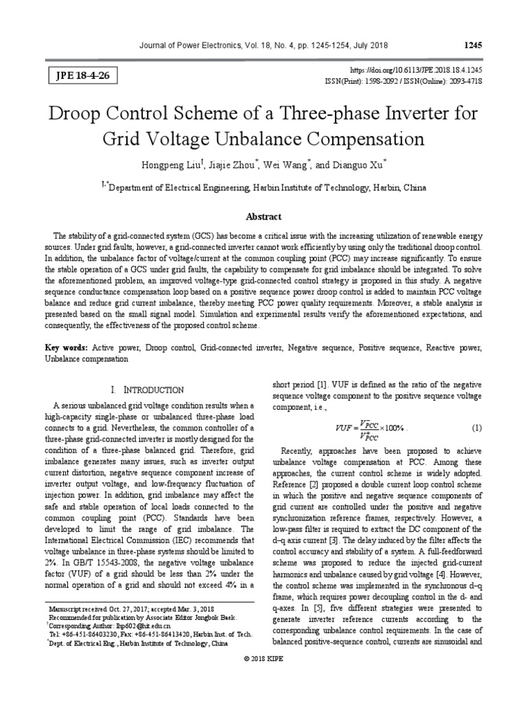 Journal Jpe 18-4 934630386 | PDF | Power Inverter | Ac Power