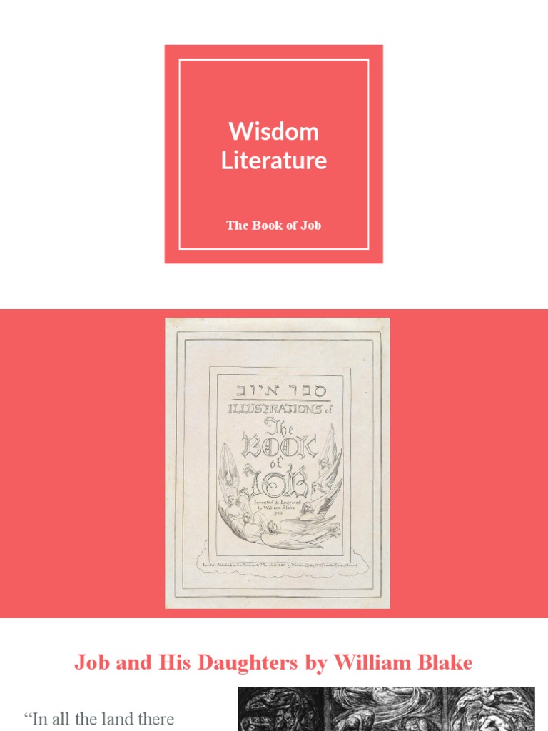 The Book of Job: Wisdom and Suffering | PDF | Philosophy | Self-Improvement