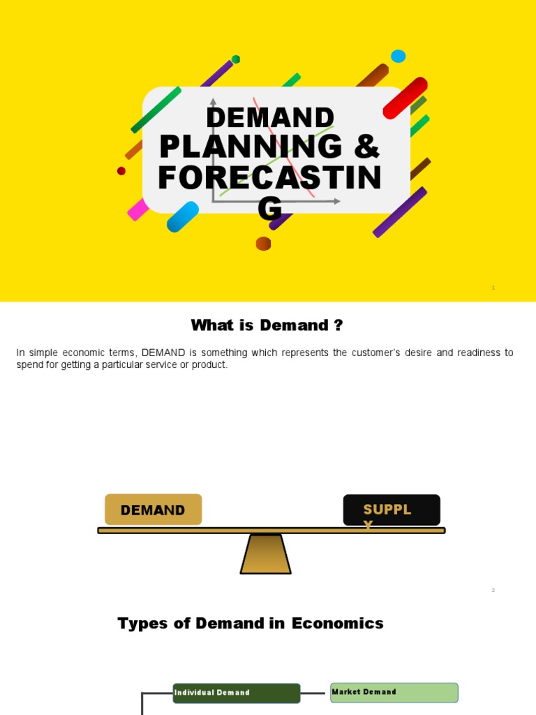 Demand Planning & Forecasting | PDF | Forecasting | Demand