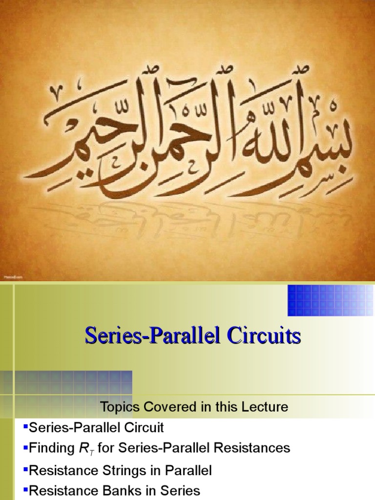 Analyzing Series-Parallel Circuits | PDF | Series And Parallel Circuits ...