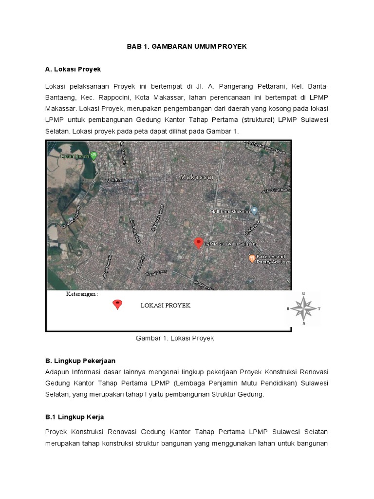 Gambaran Umum Proyek Kerja Praktek | PDF