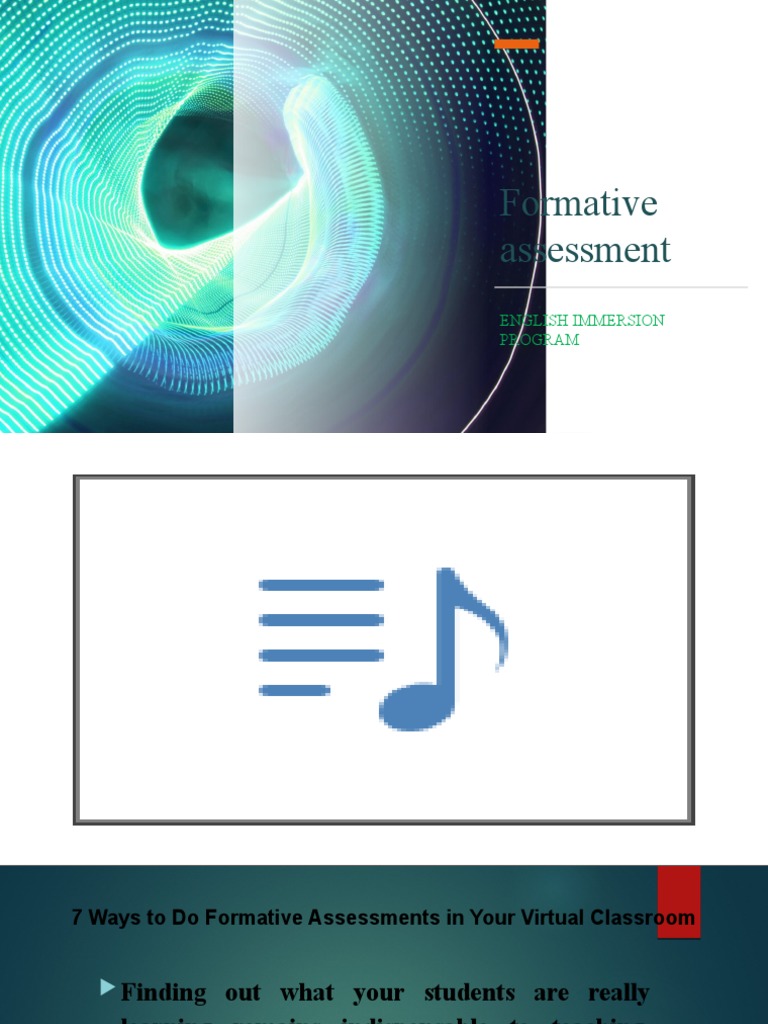 7 Virtual Formative Assessment Strategies | PDF | Quiz | Educational ...