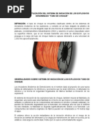 Tipos y Caracteristicas de Los Detonadores Electricos | PDF | Corriente ...