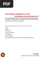 Upcat Reviewers With Answer Key | PDF