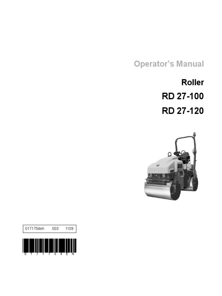 Manual de Operacion RD27-120 | PDF | Engines | Exhaust Gas