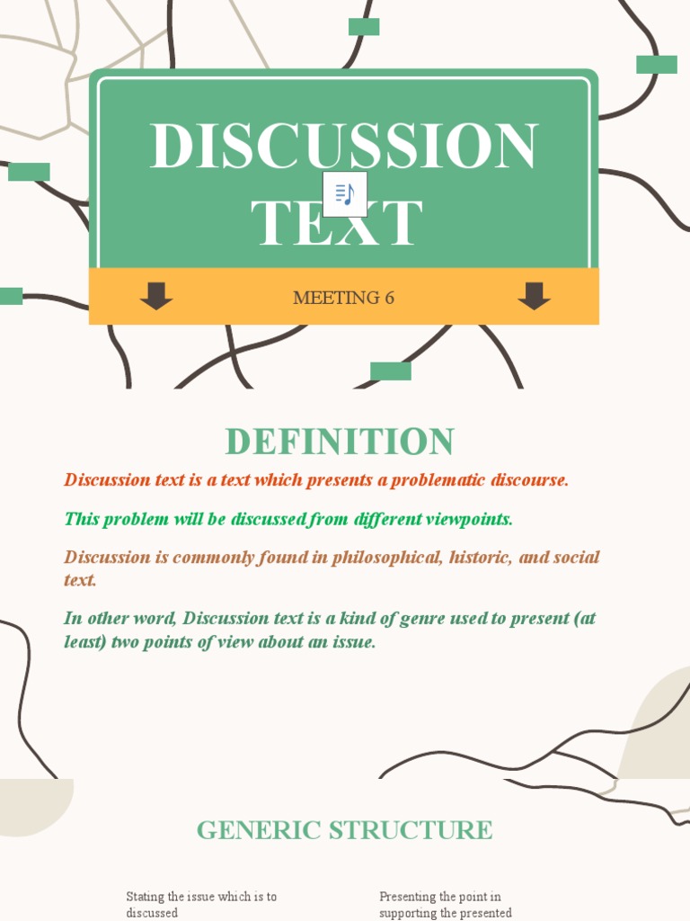 Understanding Discussion Text Structure | PDF | Discourse | Internet