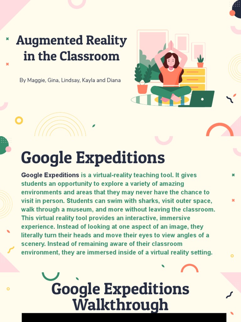 Augmented Reality Tools for Classrooms | PDF | Augmented Reality ...