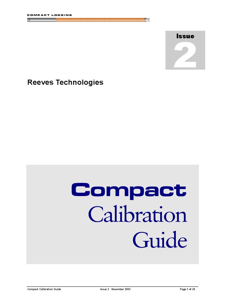 WFT Log Quality Control Guide | Download Free PDF | Calibration ...