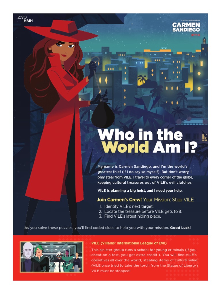Carmen Sandiego Geography | PDF