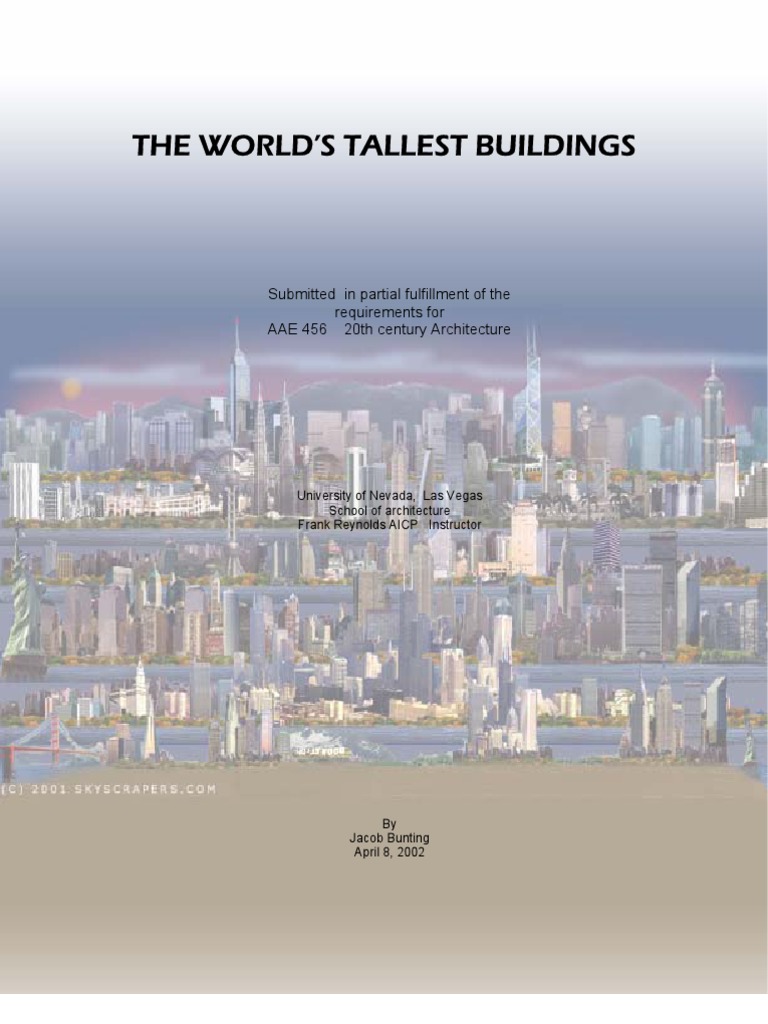 The Worldest Tallest Buildings | PDF | Architectural Design | Architecture