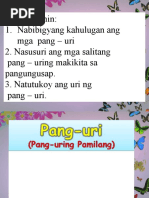 Pangangalang Tahas, Basal, Lansakan | PDF