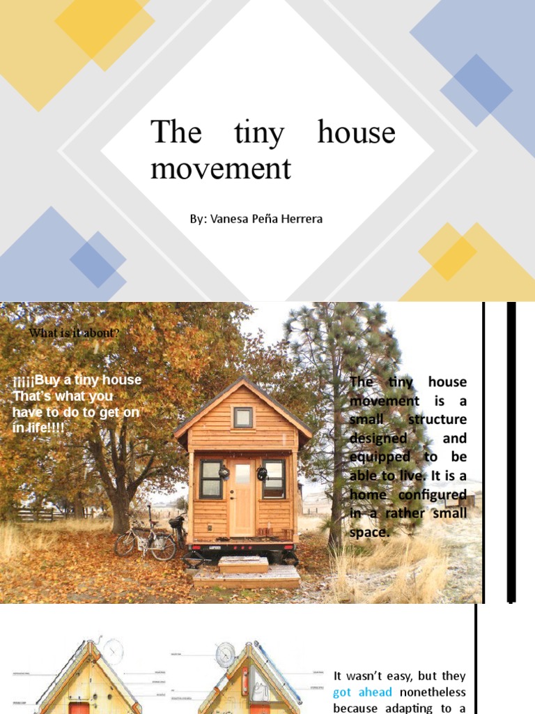 The Tiny House Movement TR | PDF
