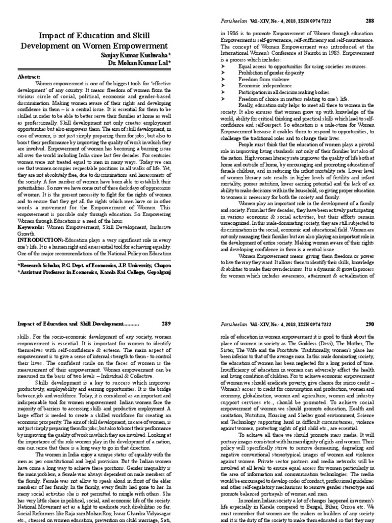51 Sanjya Kumar Kushwaha Dr. Mohan Kumar Lal 287 296 | PDF ...