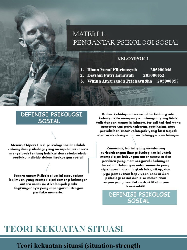 KEL. 1 Psikologi Sosial 1 | PDF