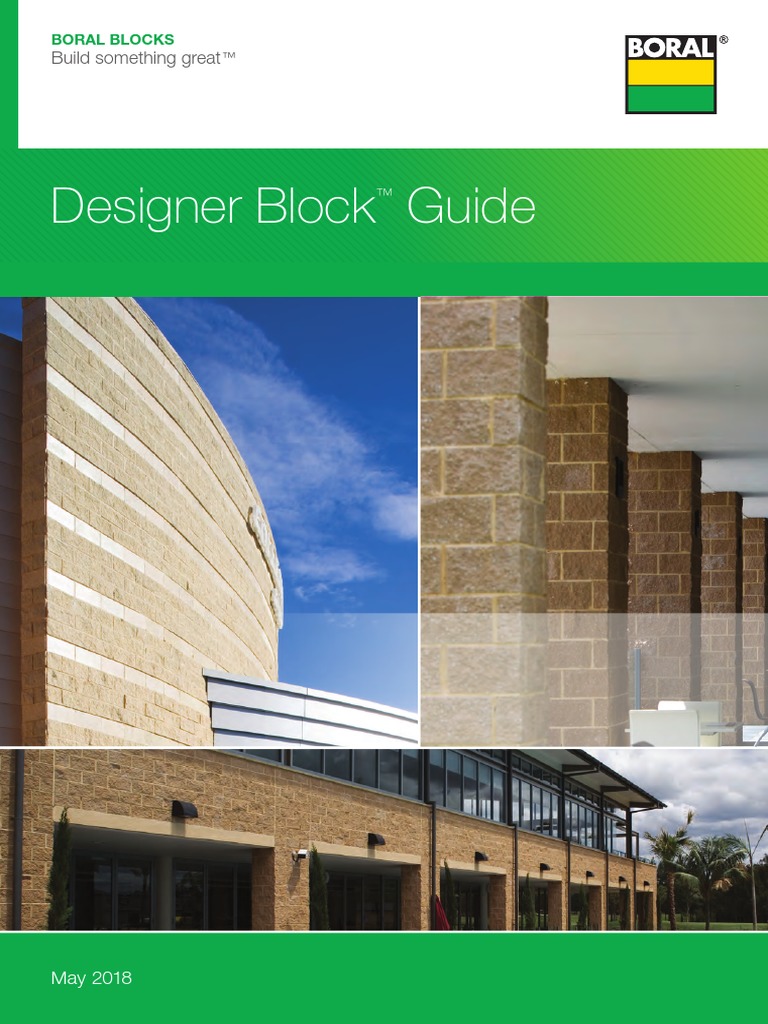Boral Designer Block Guide FINAL | PDF | Economic Sectors | Building ...