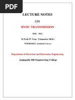 Unit-Ii: Converter and HVDC System Control: Principles of DC Link Control | PDF | High Voltage ...