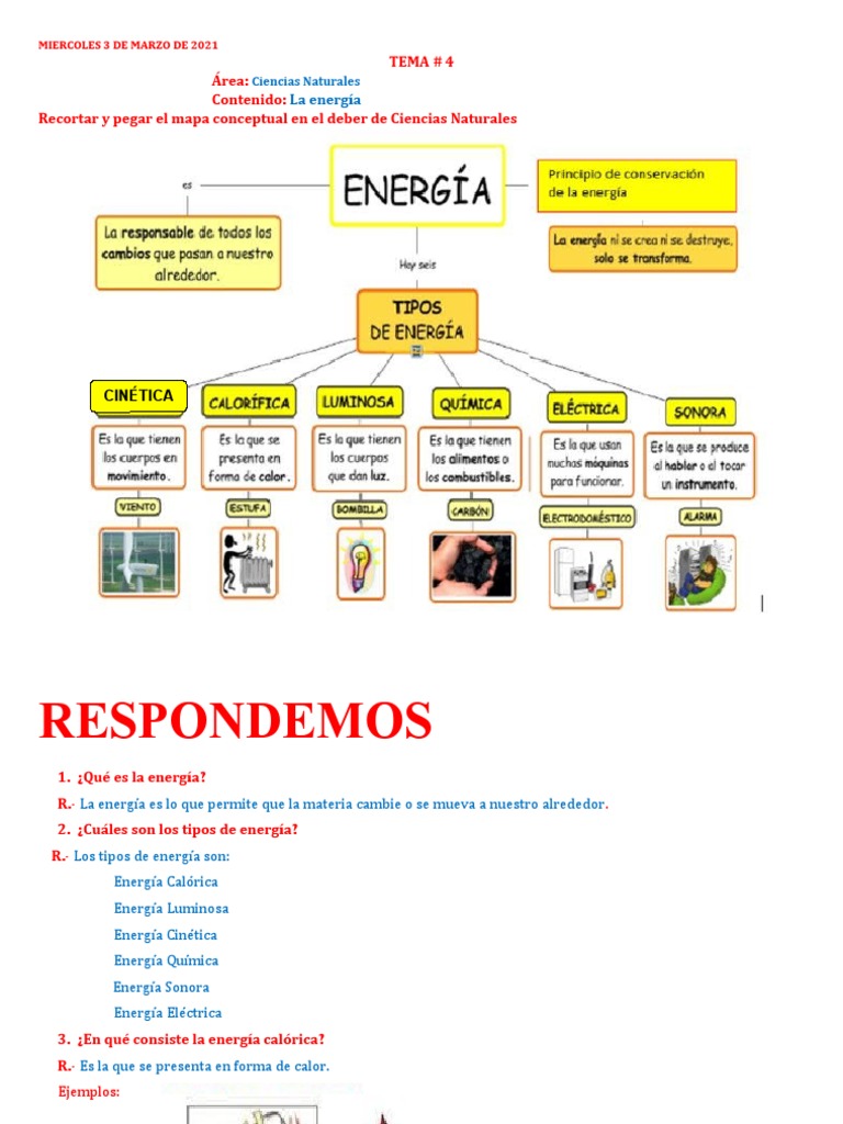 Tema# 4 La Energía | PDF
