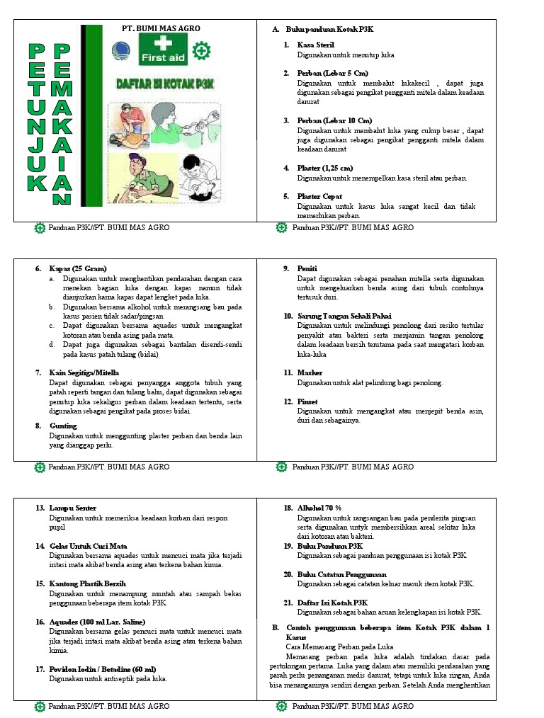 Buku Panduan P3K EDIT | PDF