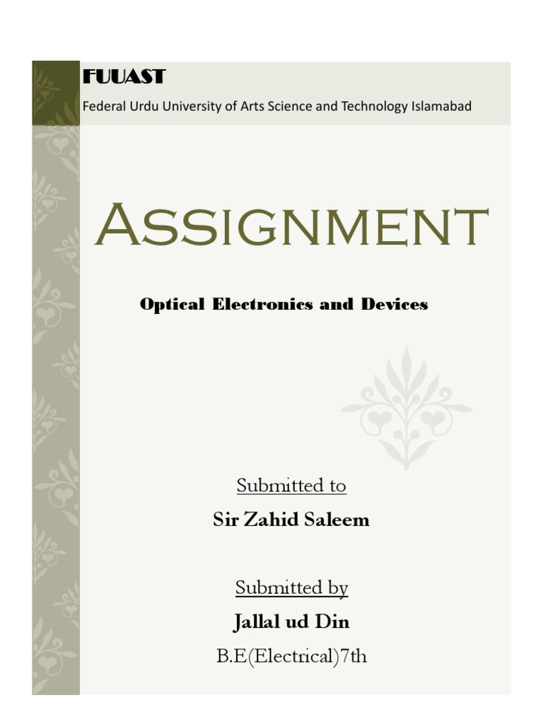 Asignment | PDF