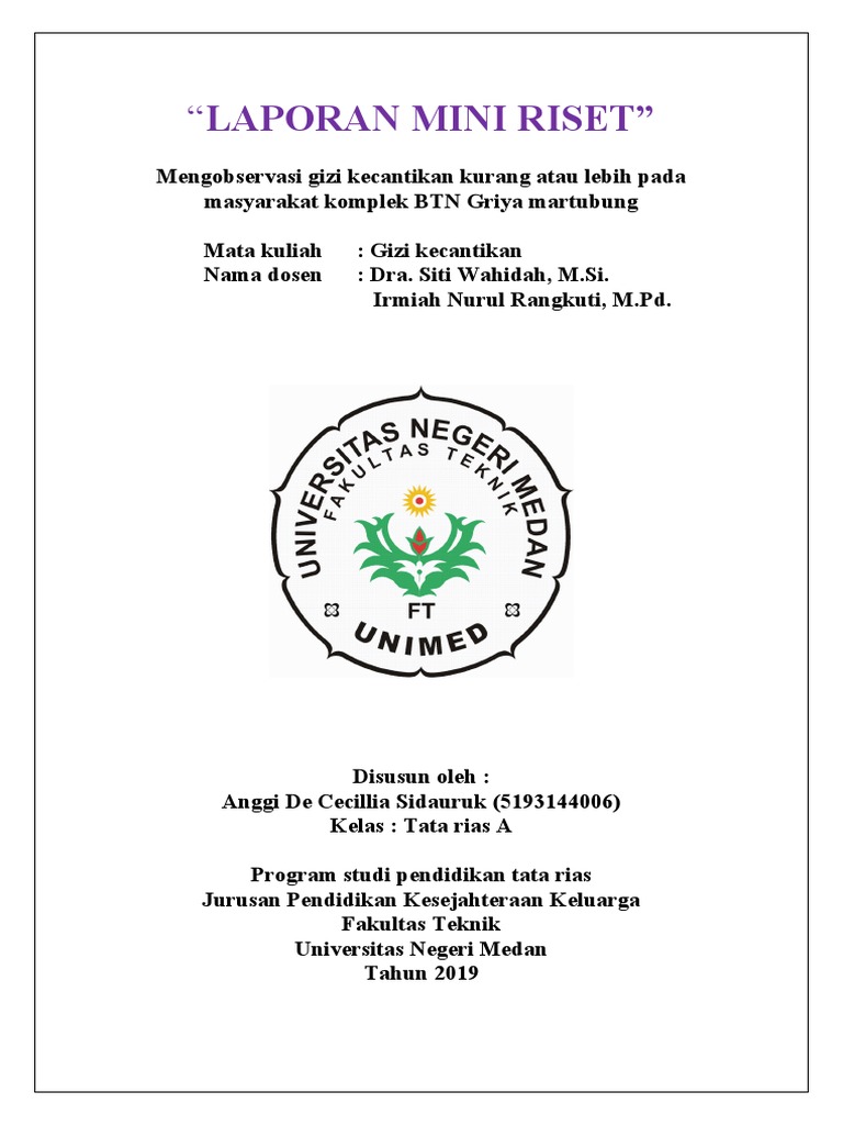 Laporan Mini Riset | PDF