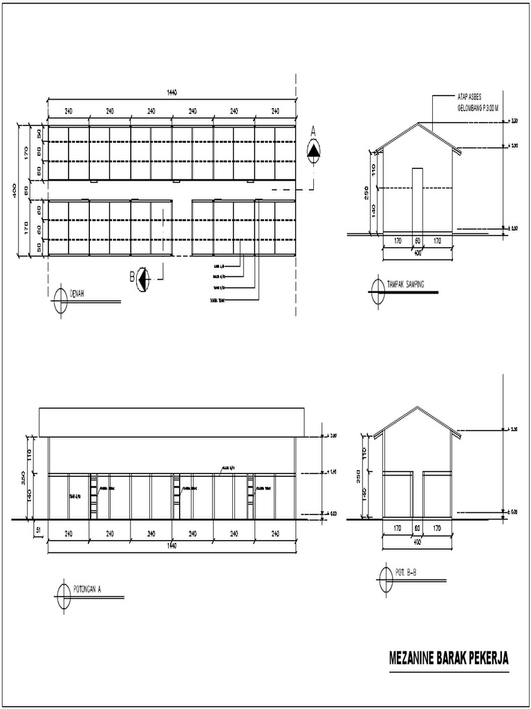 Barak Pekerja Model | PDF