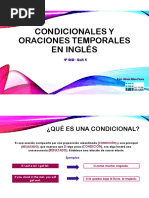 Las Oraciones Condicionales . | PDF | Ocio