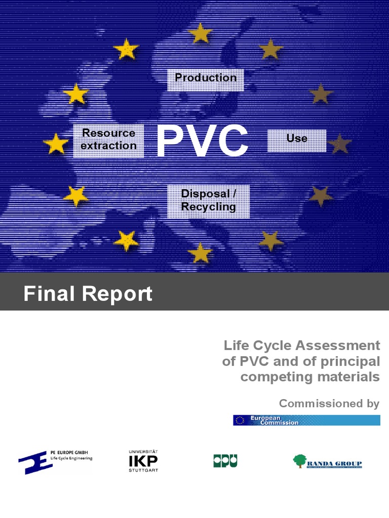 Pvc-Final Report Lca | PDF | Life Cycle Assessment | Polyvinyl Chloride