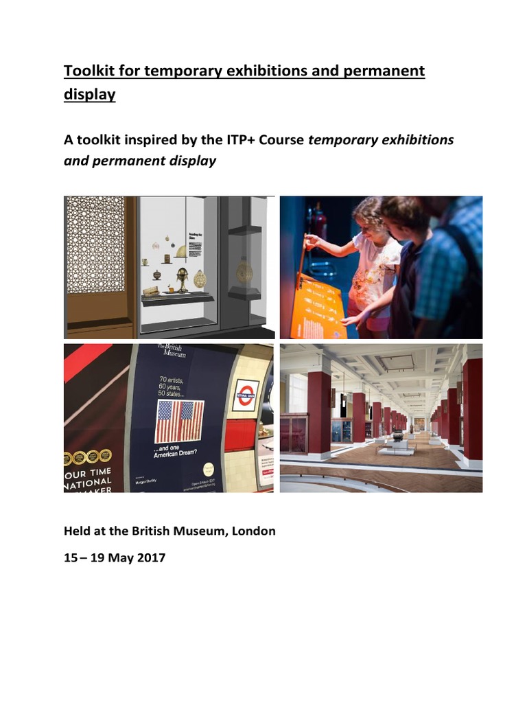 Exhibition Toolkit for Museum Pros | PDF | British Museum | Museum