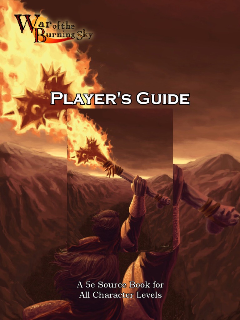 War of The Burning Sky 5E Player's Guide | PDF | Priest | Religion And ...