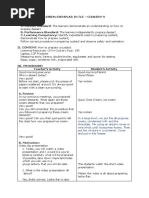 Detailed Lesson Plan in Cookery 9 | PDF | Menu | Sandwich
