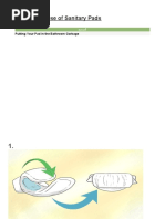 Proper Sanitary Pad Disposal Guide | PDF