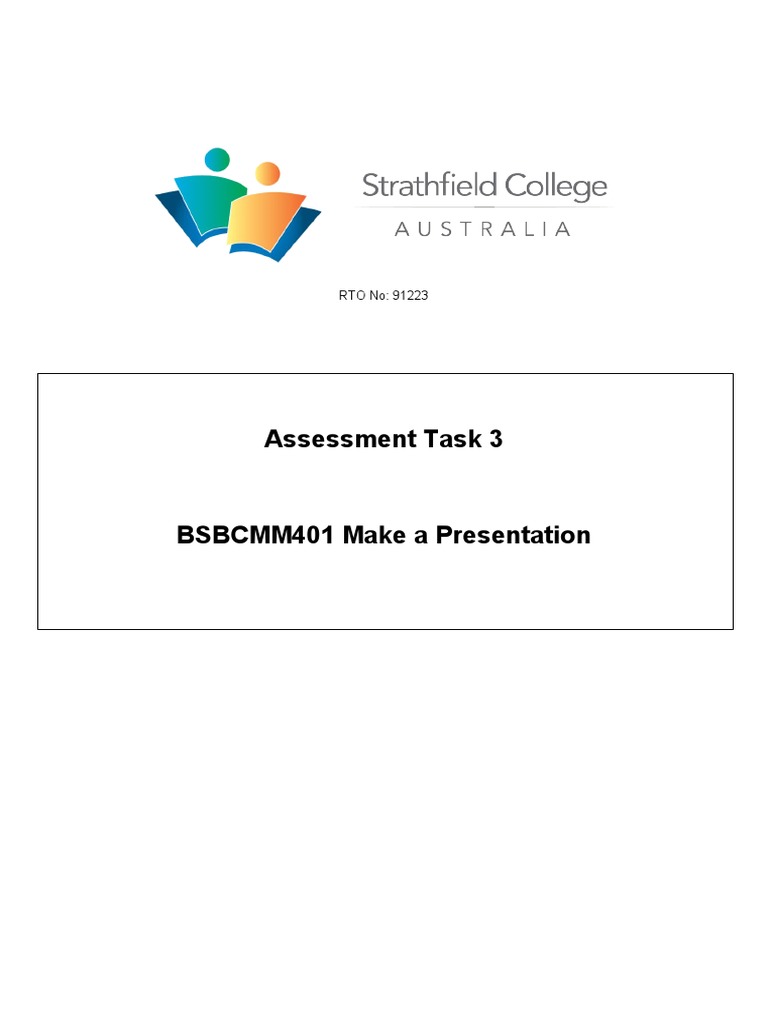 BSBCMM401 Task 3 | PDF | Communication | Nonverbal Communication