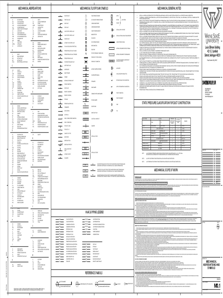 Mechanical Abbreviations and Symbols: Project Number: 629 - 247637 ...