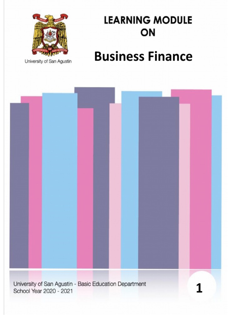 Business Finance Pre - Test and Lesson 1 | PDF | Financial Statement ...