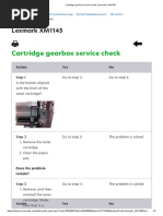 Lexmark C4150 Fuser Error Troubleshooting | PDF | Equipment ...