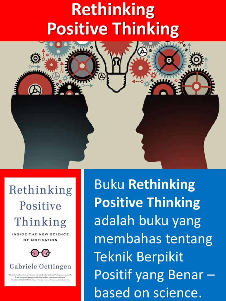Rethinking Positive Thinking | PDF