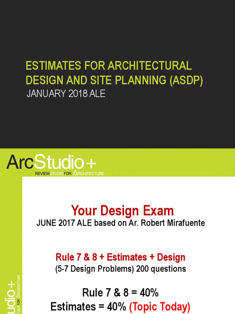 Architectural Design Estimates And Controls Pdf Tile Flooring