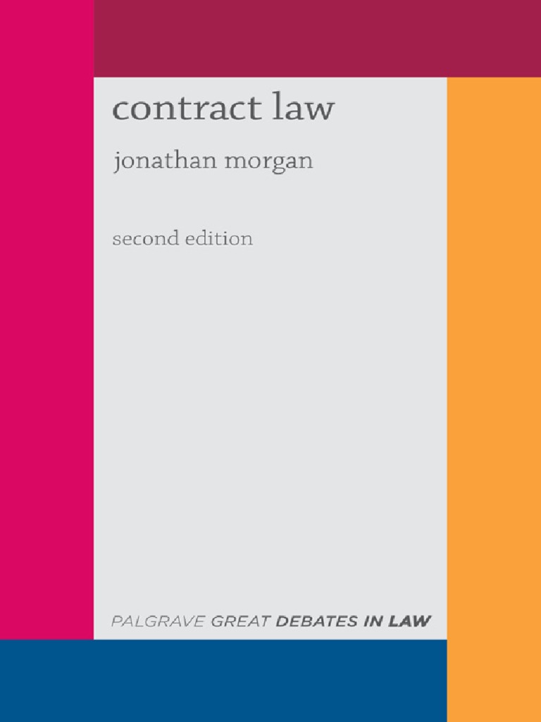 Contract Law | PDF | Offer And Acceptance | Estoppel