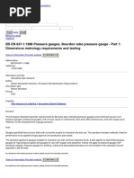 BS EN 837-1 Pressure Gauges | PDF