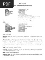 Transcript of Stenographic Notes | PDF | Testimony | Witness