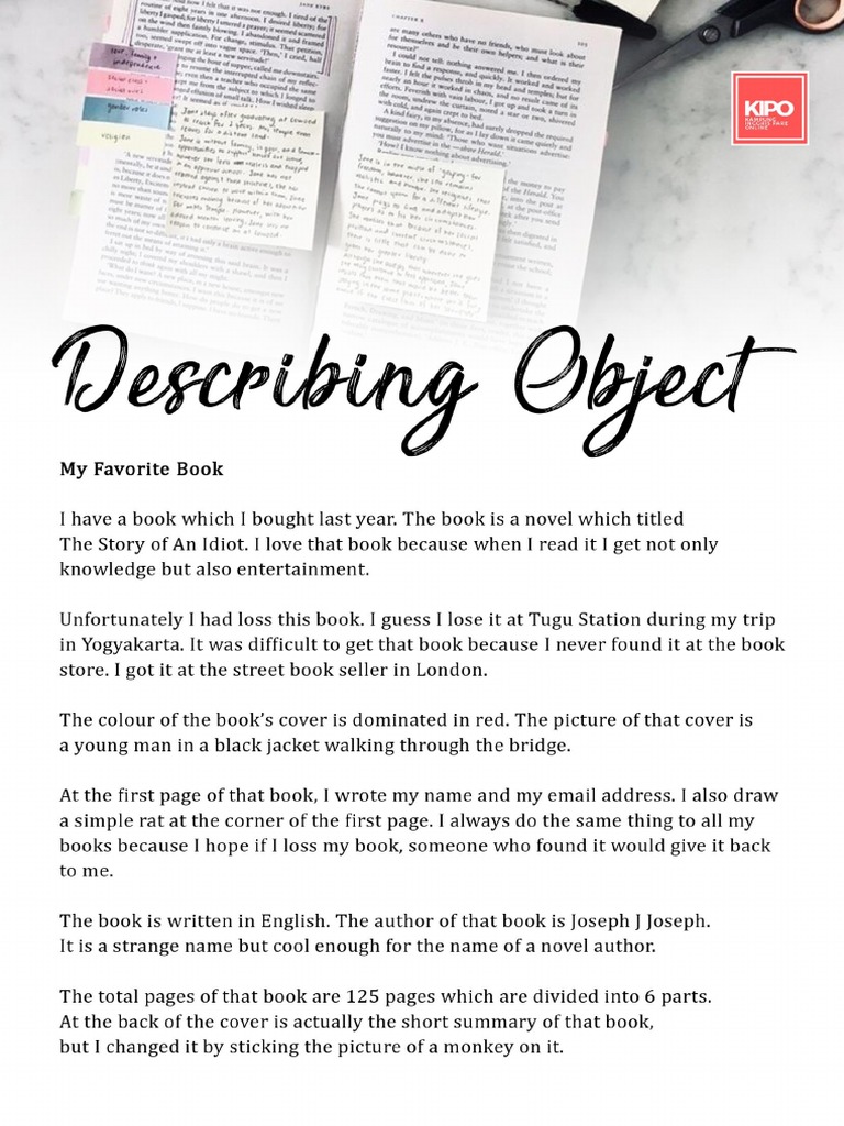 Describing Object | PDF