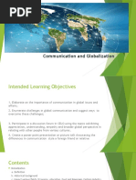 Communication and Globalization Purposive Communication | PDF | Communication | Globalization