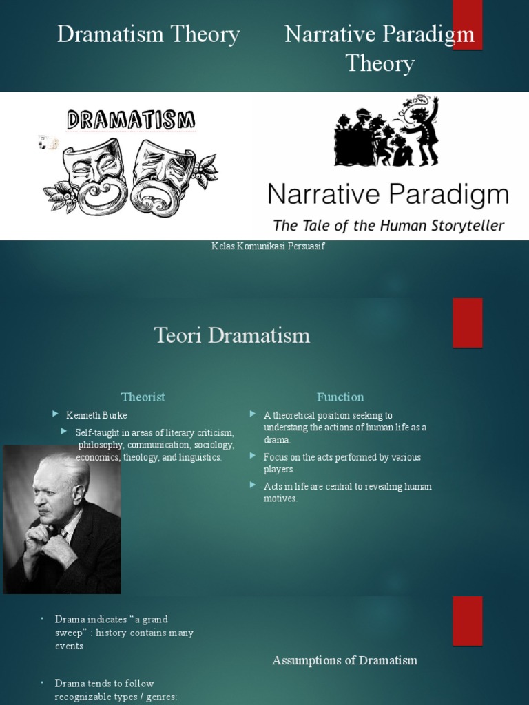 Teori Dramatism Dan Teori Narrative Paradigm | PDF | Narrative | Human ...