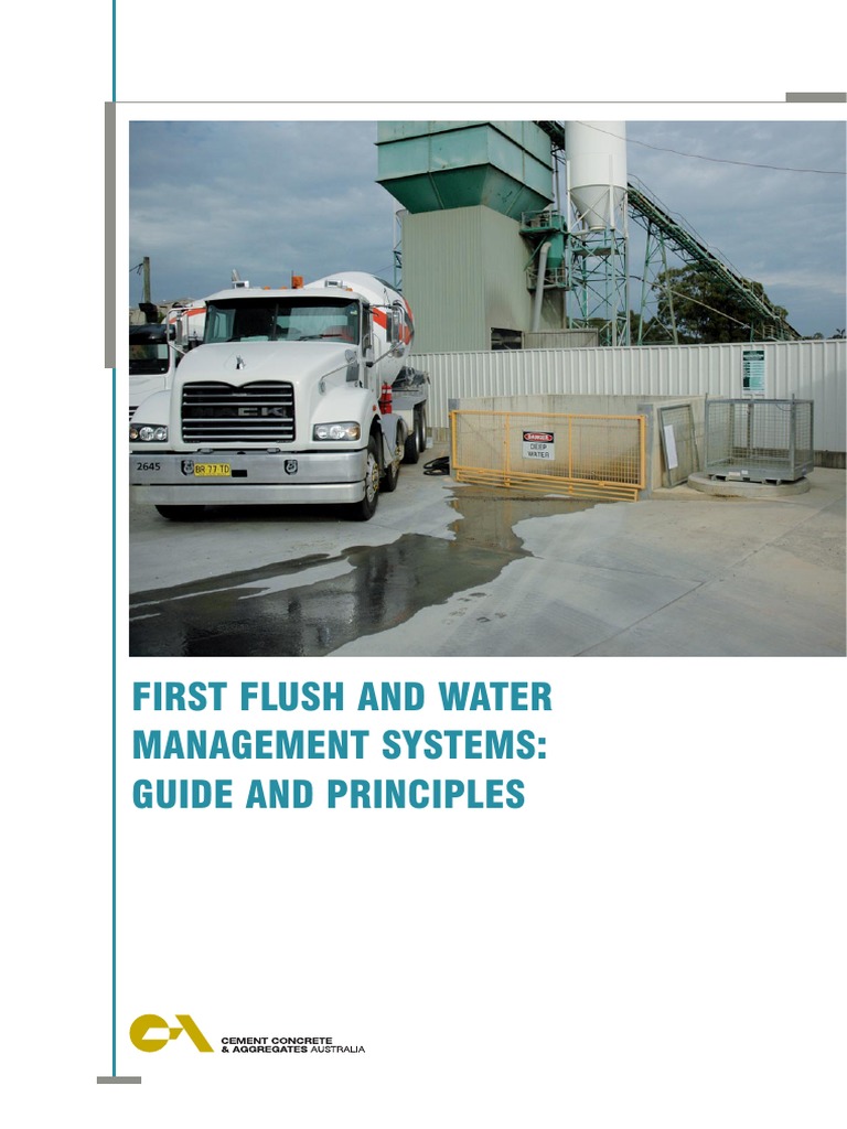 First Flush Guide - FINAL | PDF | Stormwater | Concrete
