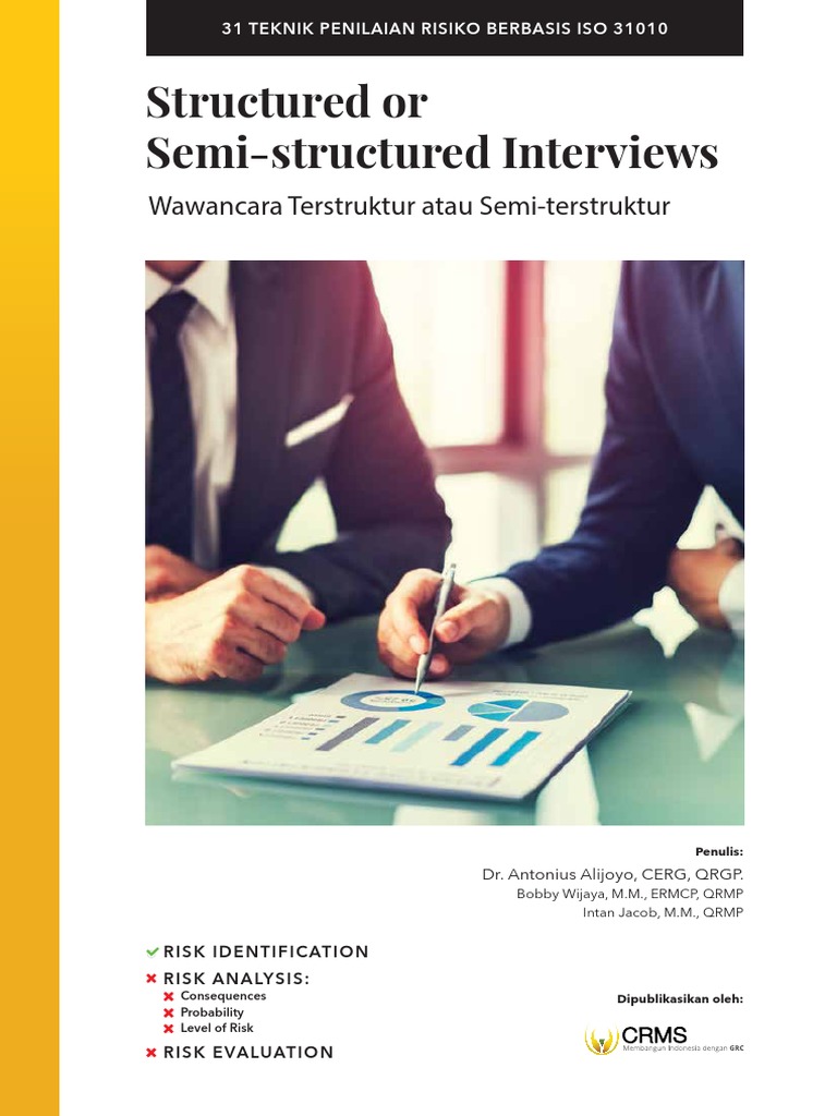Structured or Semi Structured Interview | PDF | Bisnis