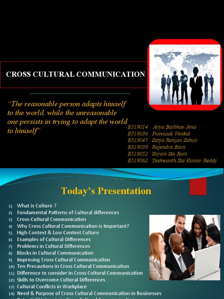 Cross Cultural Communication | PDF | Cross Cultural Communication ...
