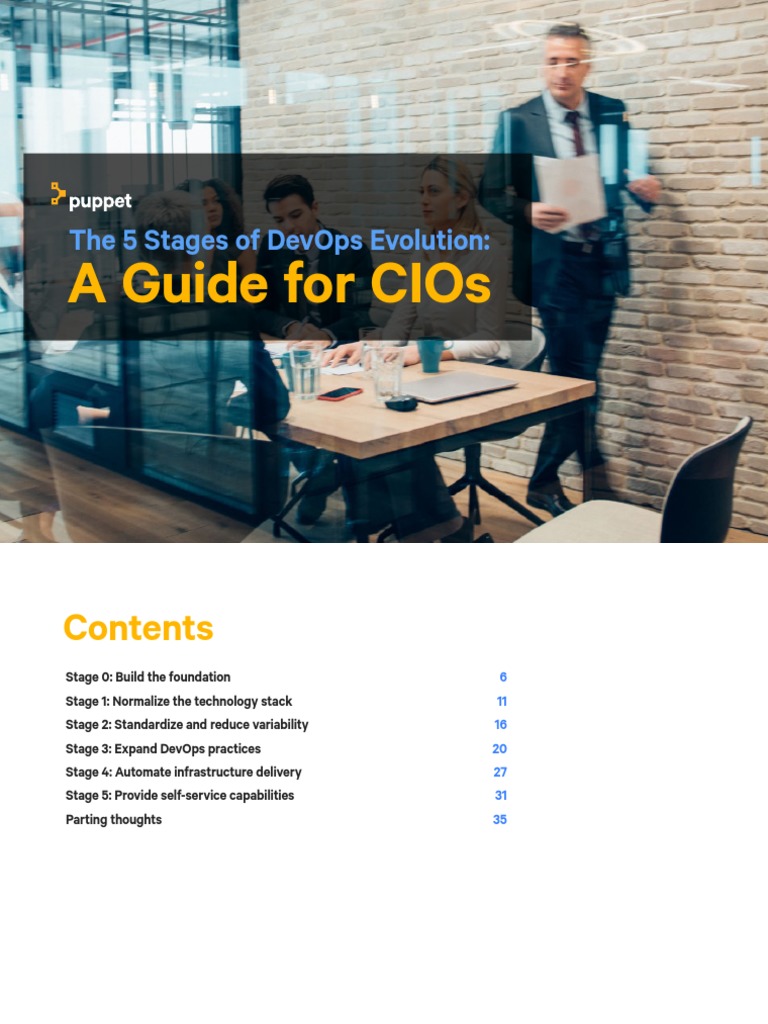 Puppet 5 Stages Devops Evolution Cio Guide | PDF | Computer Science ... Puppet 5 Stages Devops Evolution Cio Guide | PDF | Computer Science ...